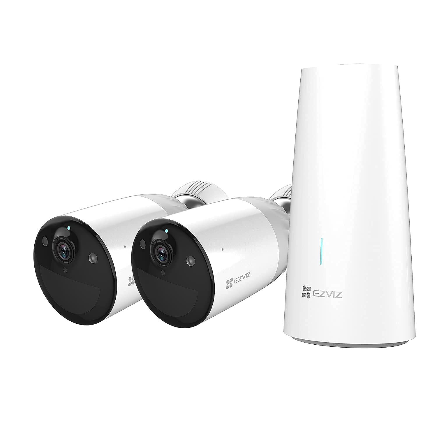 EZVIZ BC1 Wireless Outdoor Cameras 1080p Wi Fi, 365 Days Battery Life,